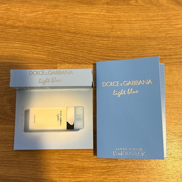 Dolce & Gabbana | Grooming | Dolce Gabbana Light Blue Samples | Poshmark